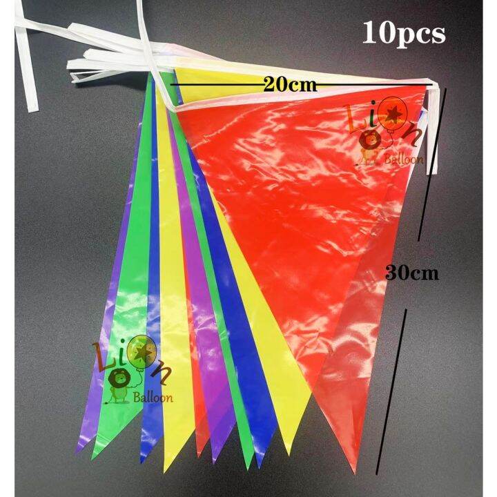 fiesta banderitas multicolor plastic 3meters princeonlinestoreph ...
