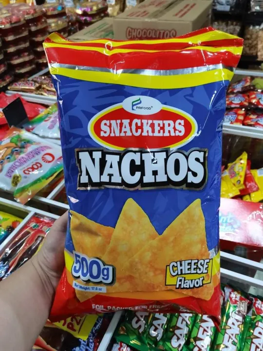 Snackers nachos cheese BBQ Plain sweet & spicy 500g | Lazada PH