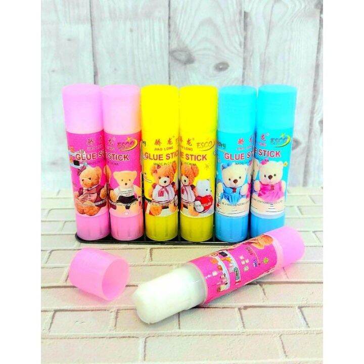 Lem Kertas stick / Lem Kertas Roll Glue Stick Fancy 10 gram Kartun ...