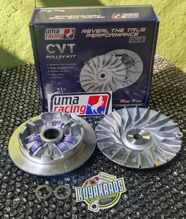 UMA RACING CVT PULLEY KIT AEROX V1 V2/NMAX V1 V2 | Lazada PH