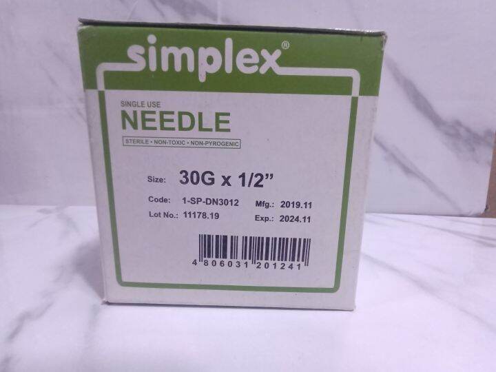 Simplex Needle G30 x1/2" | Lazada PH
