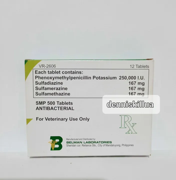 SMP 500 ANTIBACTERIAL 12 TABLETS IN ONE BOX | Lazada PH