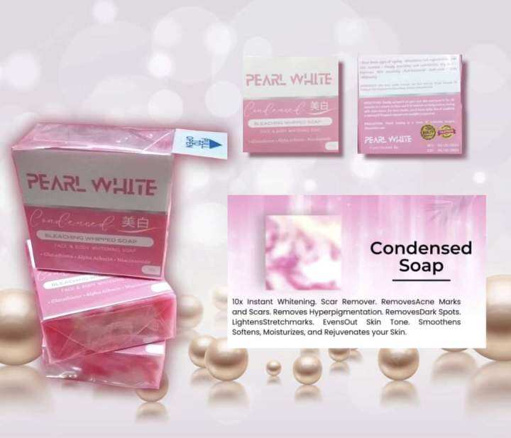 10X WHITENING PEARL WHITE SOAP | Lazada PH