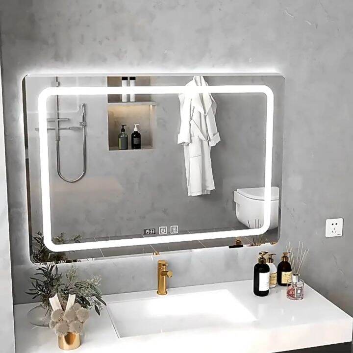 【Zivon】5in1 Smart mirror induction multi-function light mirror anti-fog ...