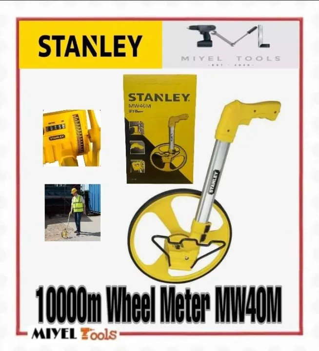 STANLEY 77-174 Distance Counter Measuring Wheel MW40M | Lazada PH