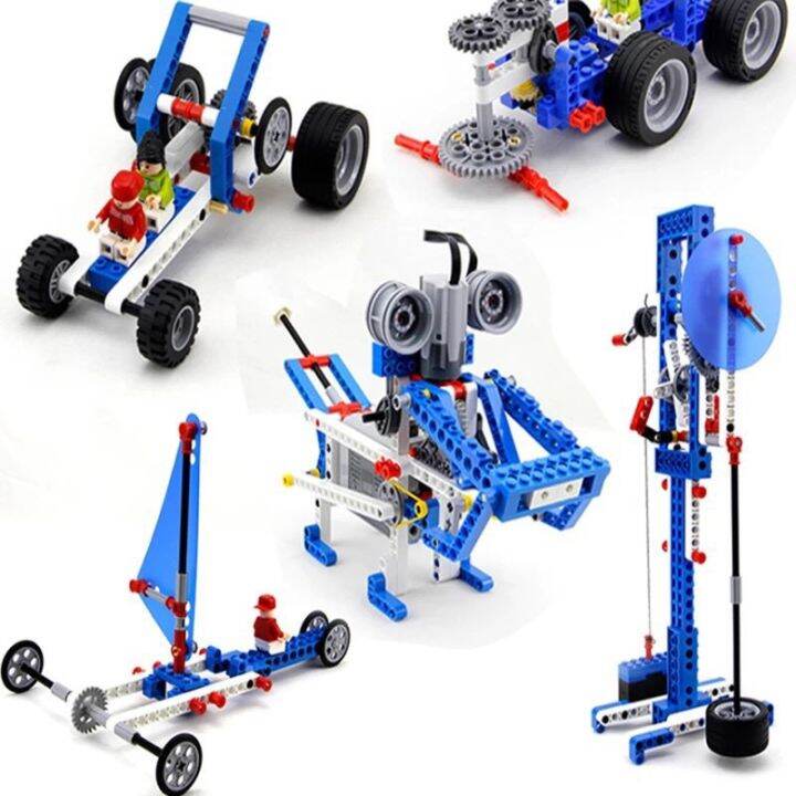 ชุดตัวต่อหุ่นยนต์ Simple & Powered Machines Set (9686-A) Robot Kits บ ...