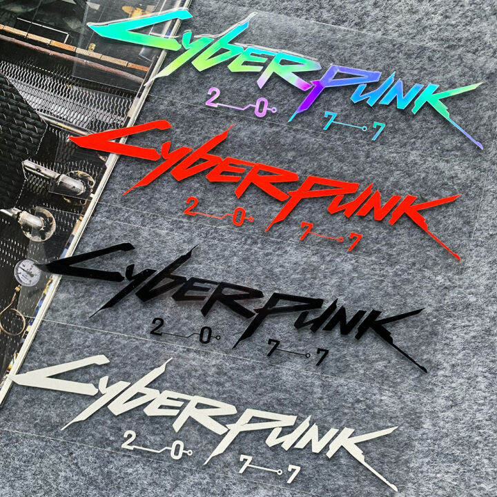 Cyberpunk 2077 Car Sticker Logo Cyberpunk Computer Console Game Sticker ...