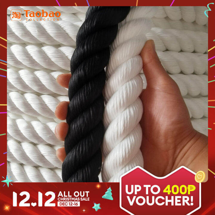 Three-Strand Thick Rope Bold Polypropylene Polyester Cable Stitch Nylon ...