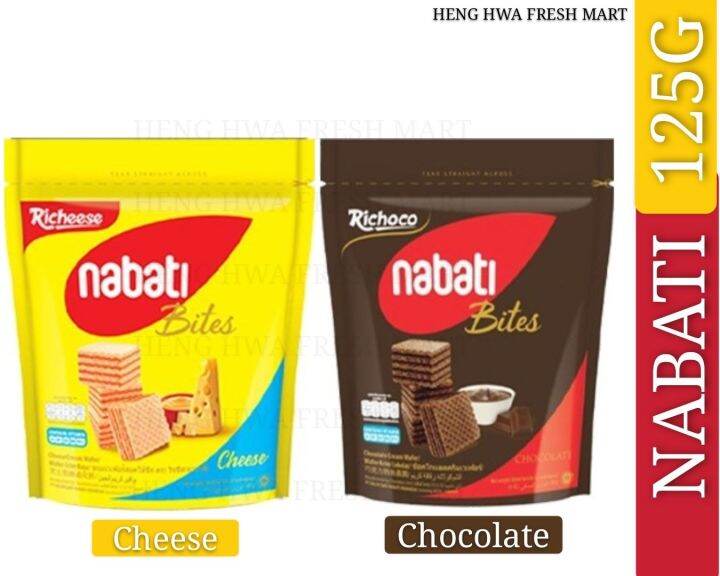 NABATI Wafer Cube 125g / NABATI Biscuit Wafer (Cheese/Chocolate) | Lazada