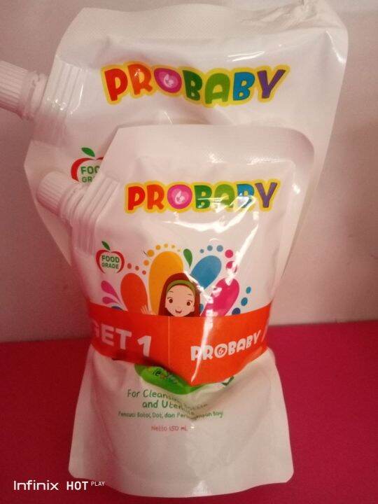 Probaby 450ml free 150 ml Pencuci botol l, DOT dan lainnya | Lazada ...
