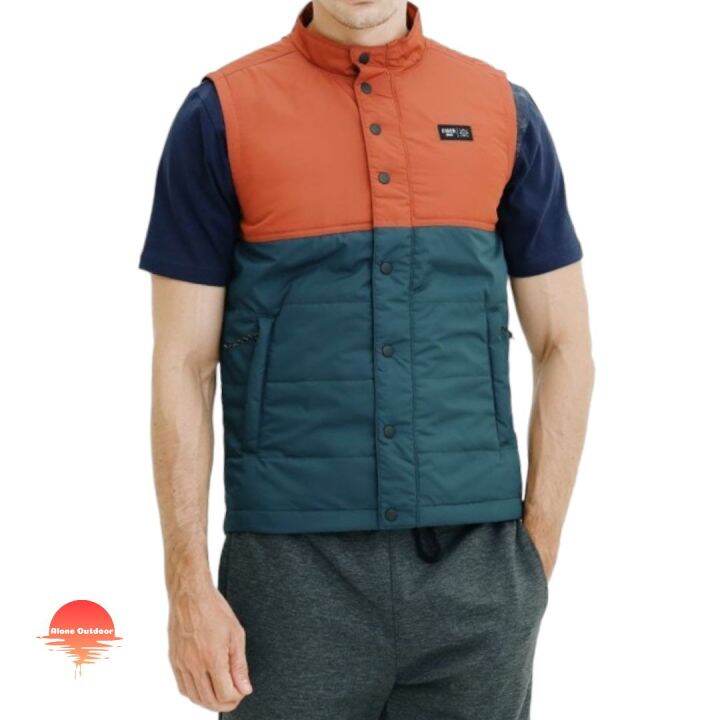 Rompi Eiger FLAMINO PACKABLE VEST GREEN RED Original | Lazada Indonesia