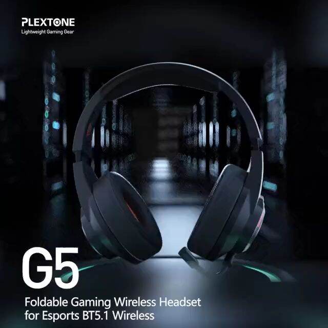 Plextone G5 หูฟัง (G7_111) หูฟังเล่นเกม หูฟังครอบหัว หูฟังบูลทูธ หูฟังเบสหนัก Gaming Headset หู ...