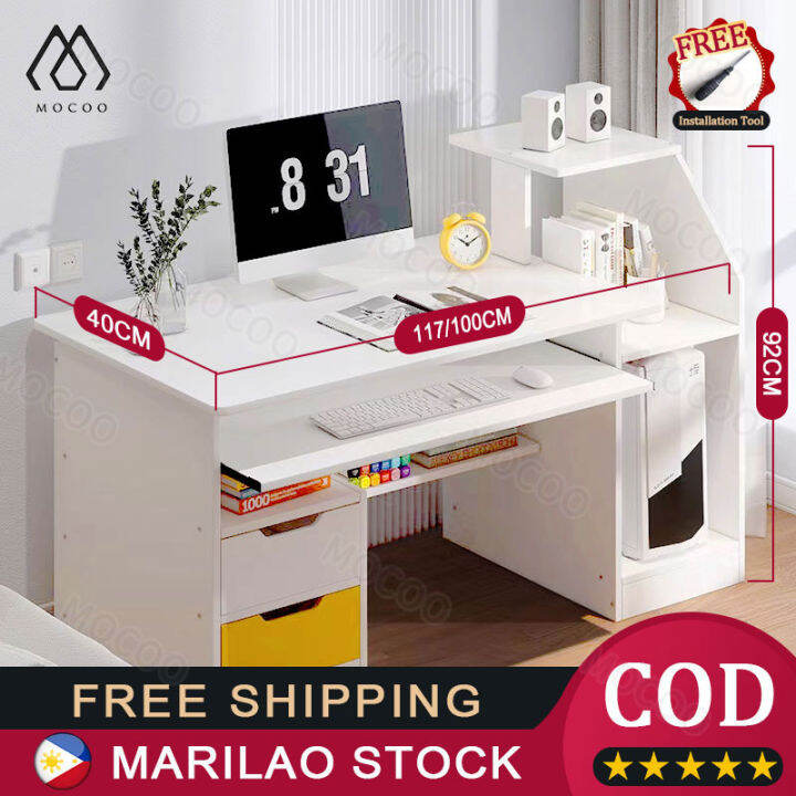 【24 hour ship out 】Multifunction Study Table Computer Table Desk For ...