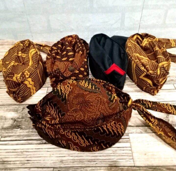 blangkon dewasa / blangkon Sunda/blangkon tradisional | Lazada Indonesia