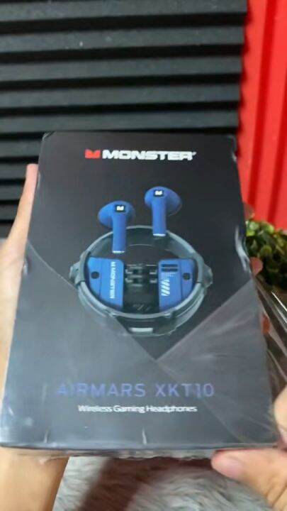 Monster XKT10 Bluetooth Earphones Wireless Headphones Gamer Headset ...