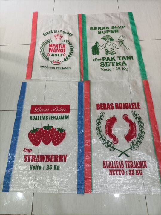 Karung Beras 25 Kg Cap isi 50 lembar | Lazada Indonesia