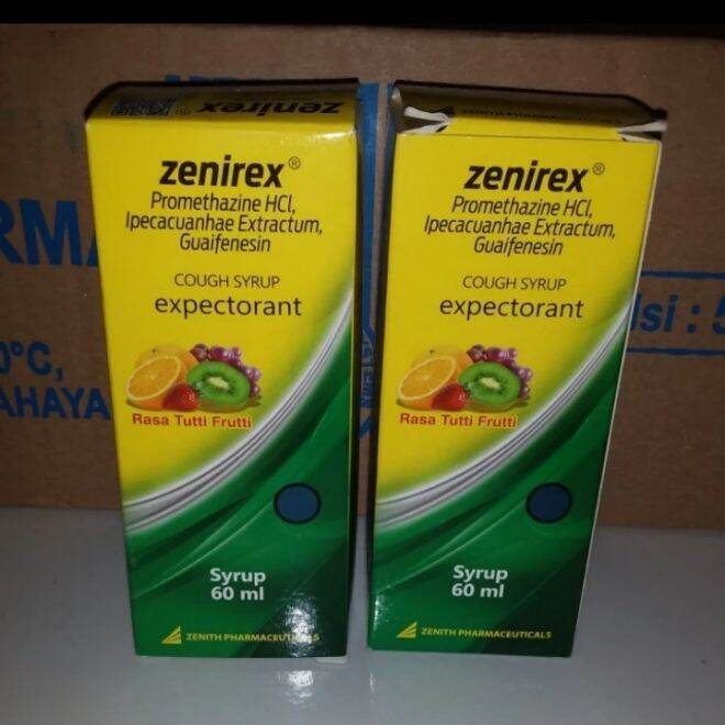 ZENIREX SYRUP || OBAT BATUK BERDAHAK SIRUP | Lazada Indonesia