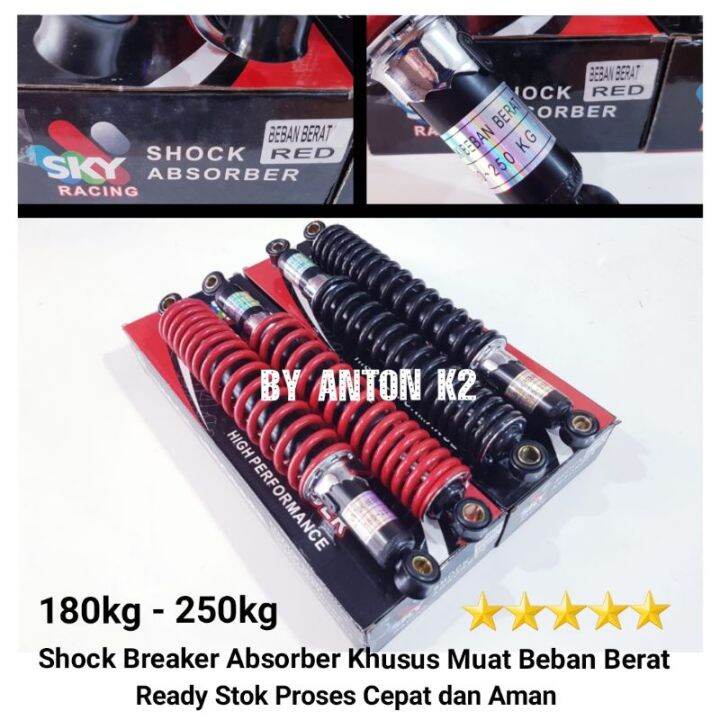 SHOCK BREAKER BELAKANG BEBAN BERAT MOTOR SHOGUN/SHOGUN 110/SHOGUN R ...
