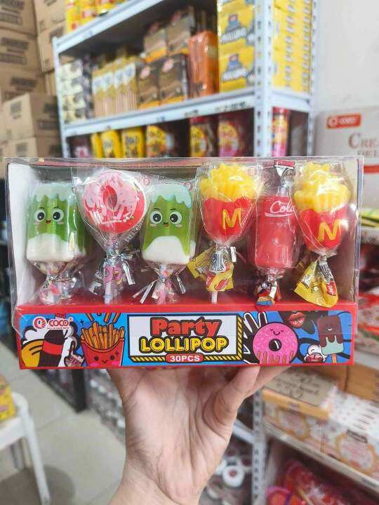 coco party lollipop / fruit ethnicity lollipop 30pcs | Lazada PH