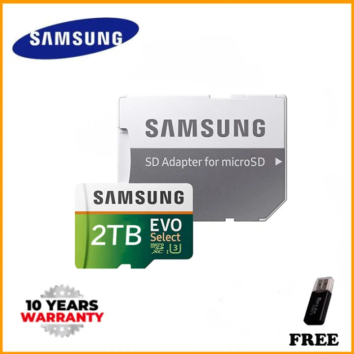 100% Original SAMSUNG-Tarjeta Micro SD EVO Plus 2000GB Transferencia ...