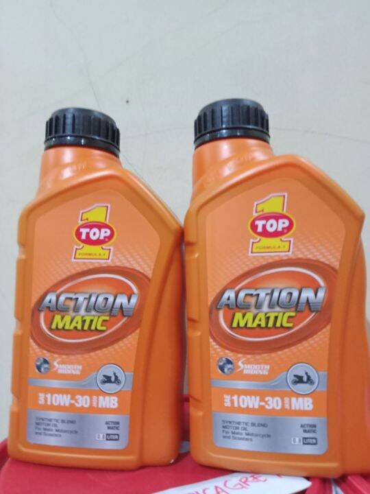 Oli Top 1 Matic 0.8 Liter Sae 10W-30 Oli Top one | Lazada Indonesia