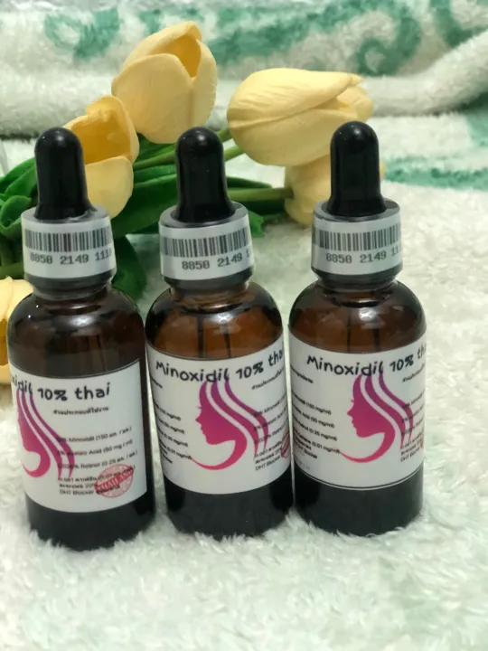 3 authentic minoxidil 10% thai HAIR GROWER / EYEBROW GROWER | Lazada PH