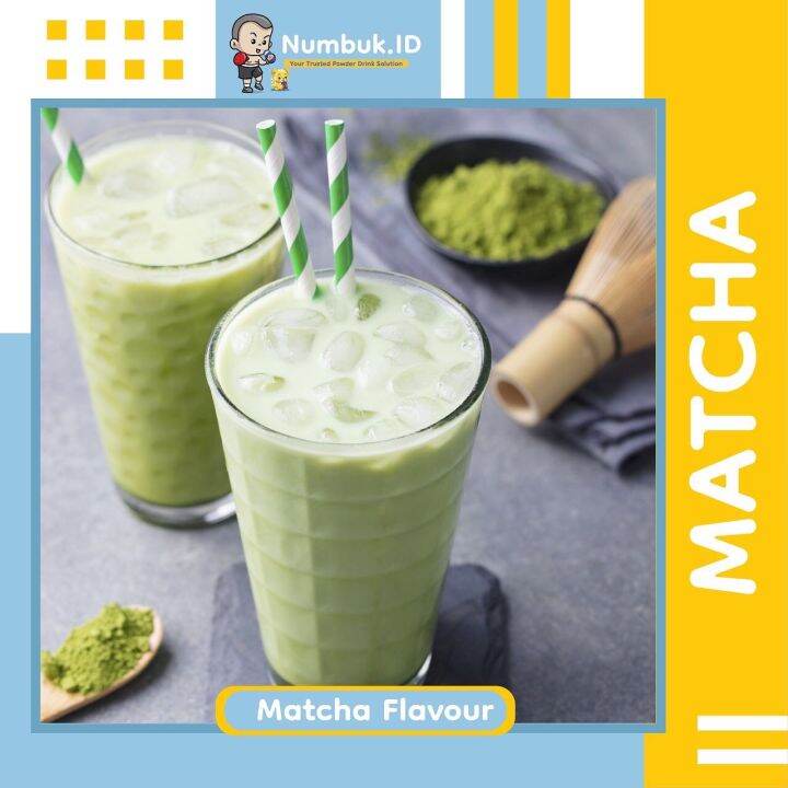 Minuman Bubuk Rasa Matcha/ Matcha Flavour Powder Drink 1Kg | Lazada ...