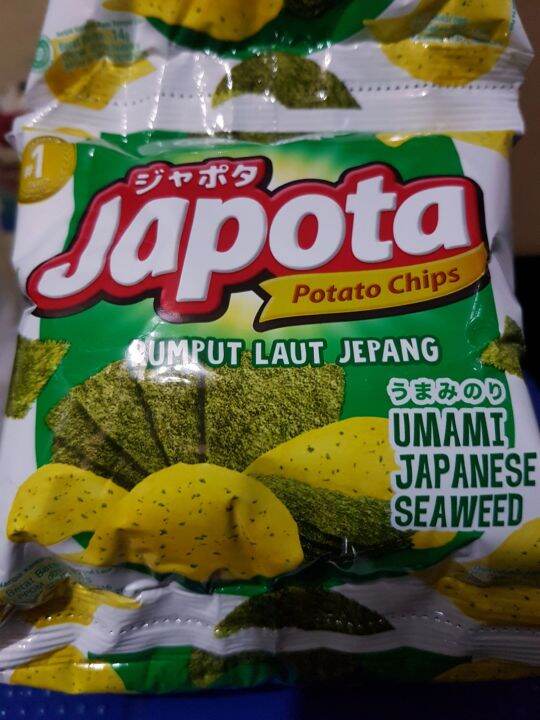 Japota potato chips umami japanese seaweed | Lazada Indonesia