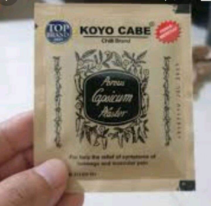 Koyo Cabe/ sachet (isi 10 lembar) | Lazada Indonesia