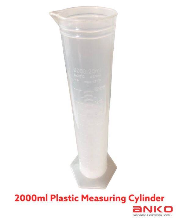 2000ML PLASTIC MEASURING CYLINDER | Lazada