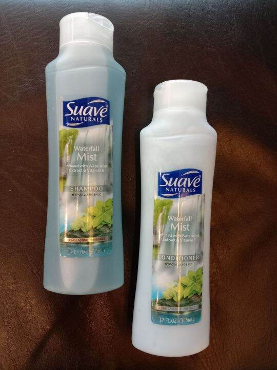 Suave Naturals Waterfall Mist Hypoallergenic Shampoo & Conditioner ...