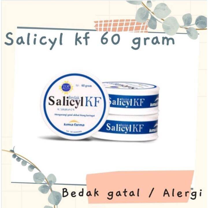 Bedak Salicyl Kf 60 gram Original | Lazada Indonesia