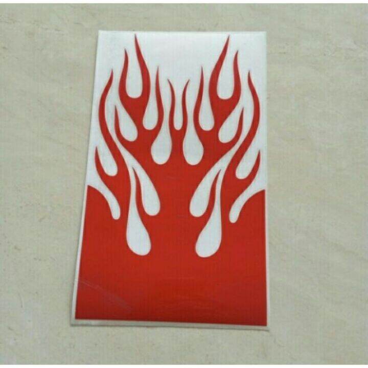 STIKER CUTTING STICKER API UNTUK SPAKBOR MOTOR UNIVERSAL | Lazada Indonesia