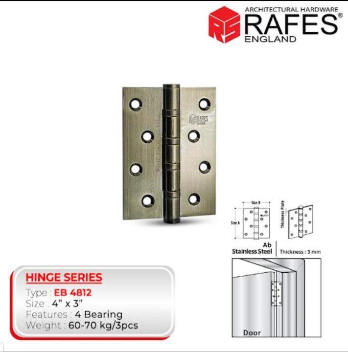 engsel pintu 4 inch stainless steel rafes | Lazada Indonesia