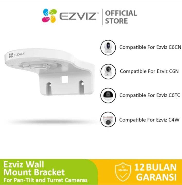 Ezviz Wallmount CCTV Bracket For H6c C6n C6 C4w | Lazada Indonesia