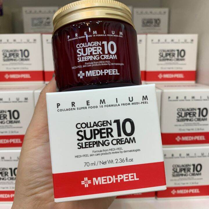สลีปปิ้งมาสก์ MEDI-PEEL Collagen Super10 Sleeping Cream | Lazada.co.th