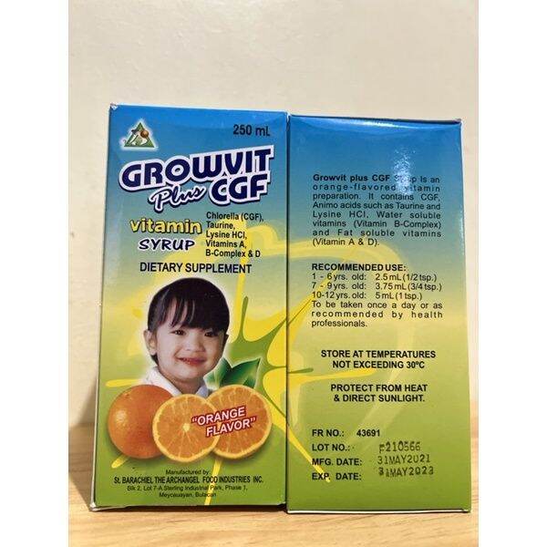 GROWVIT PLUS GCF 250 ML | Lazada PH