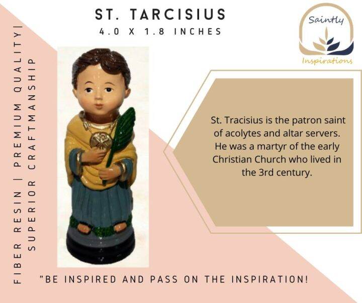 St. Tarcisius | Chibi Saints by Saintly Inspirations | Lazada PH