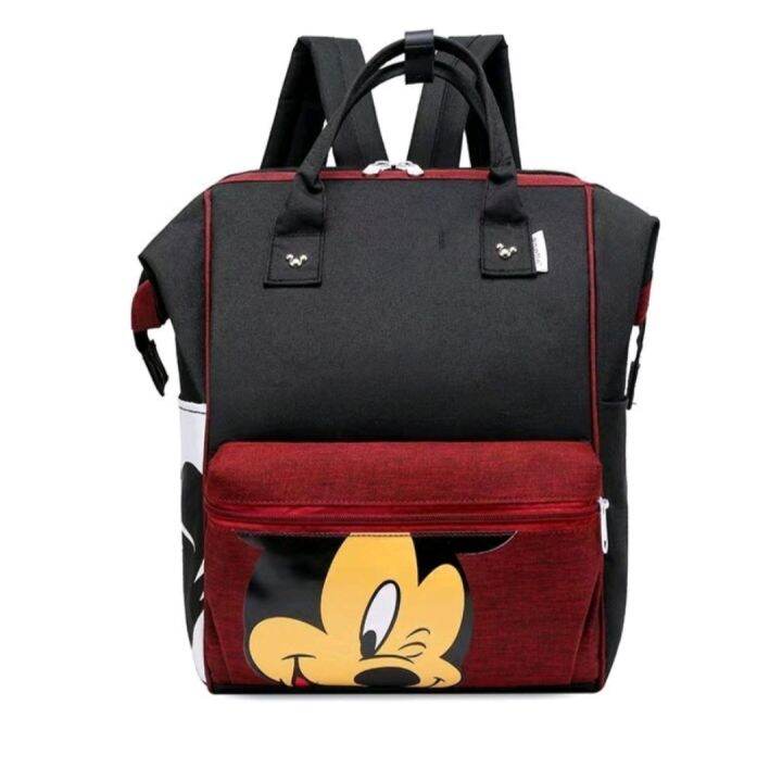 Backpack (Large) Mickey Design for Girls or Ladies, Oxford Cloth ...