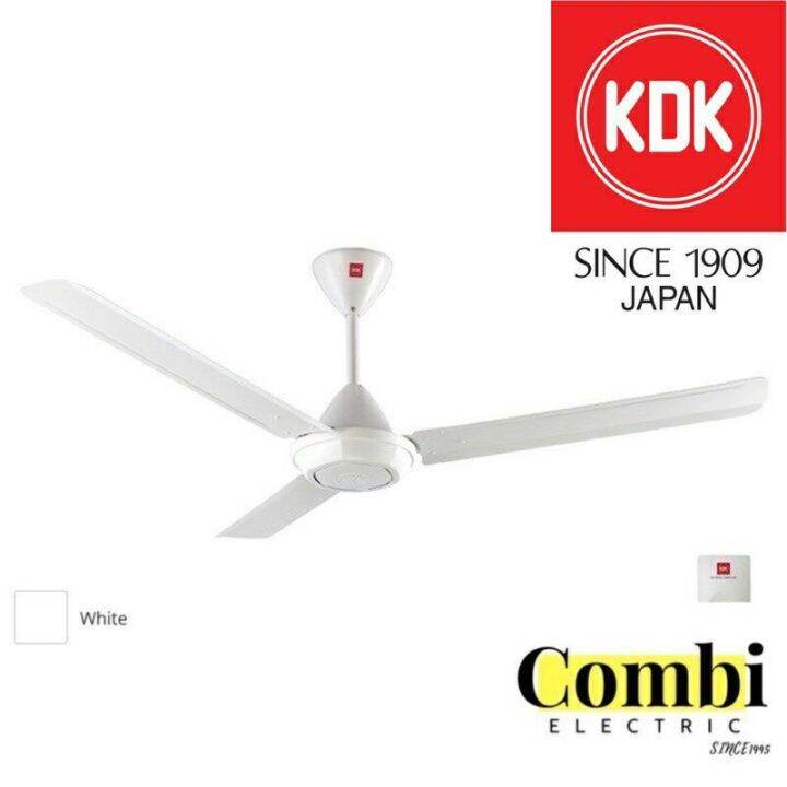 KDK K15V0 3 Blade Regulator CEILING FAN 60" WHITE | Lazada