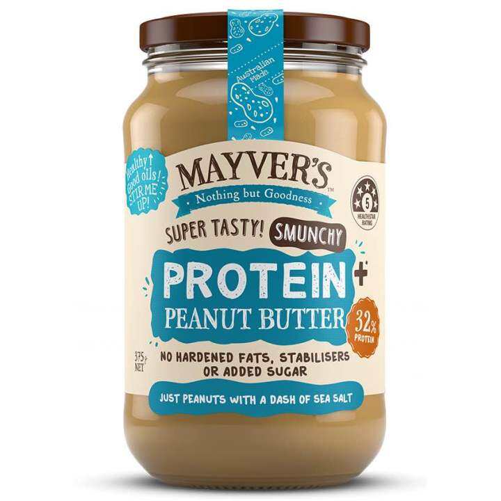 Peanut Butter Protein Plus Mayvers SKU 244391- 375g | Lazada.co.th