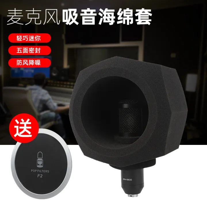 Microphone Condenser Microphone Noise Reduction Windproof Net Anti ...