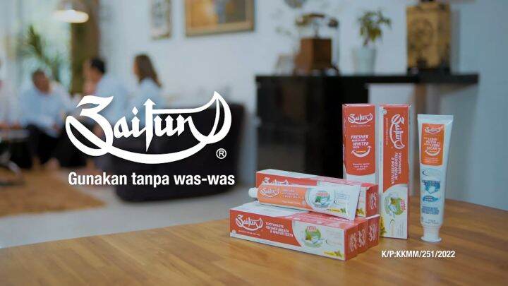 ZAITUN UBAT GIGI EXTRA MINT & WHITENING 175GRAMS HALAL | Lazada