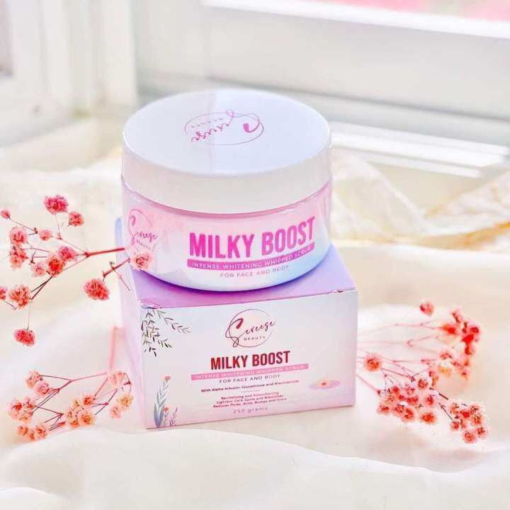 MILKY BOOST INTENSIVE WHITENING WHIPPED SCRUB | Lazada PH