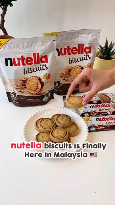 (Promosi Hebat!!) Ferrero Nutella Chocolate Biscuit T14 193.2g Biskut ...