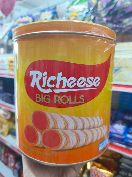 big rolls richeese richoco chocolate or cheese wafer sticks 300g | Lazada PH