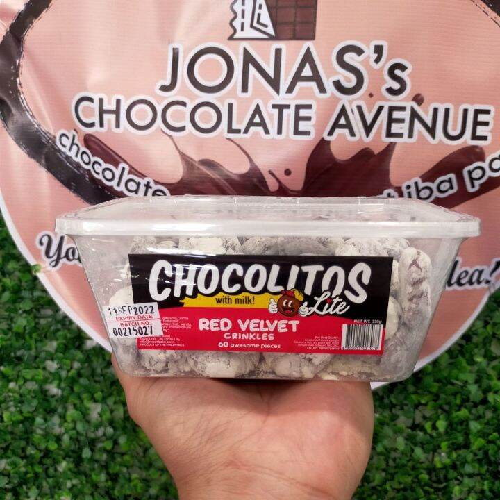 Chocolitos Chocolate Crinkles and Red Velvet Brownies | Lazada PH