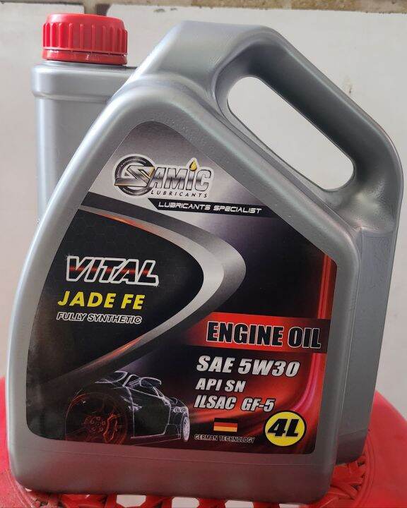 Samic Vital Jade FE Engine Oil 4Liters | Lazada PH