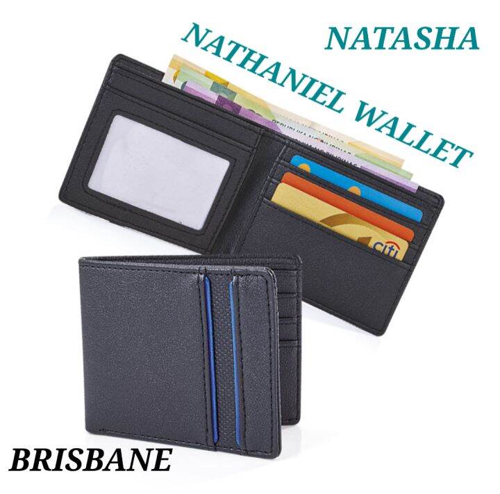 BRISBANE- NATASHA/NATHANIEL CUT & SEW MEN'S WALLET | Lazada PH