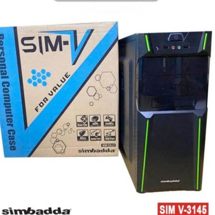 CASING SIMBADDA SIM V 3145 + PSU 380W | Lazada Indonesia